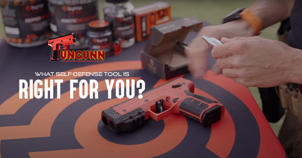 Best Self-Defense Tools | Byrna Launchers, Pepper Spray & Alarms by Ungunn